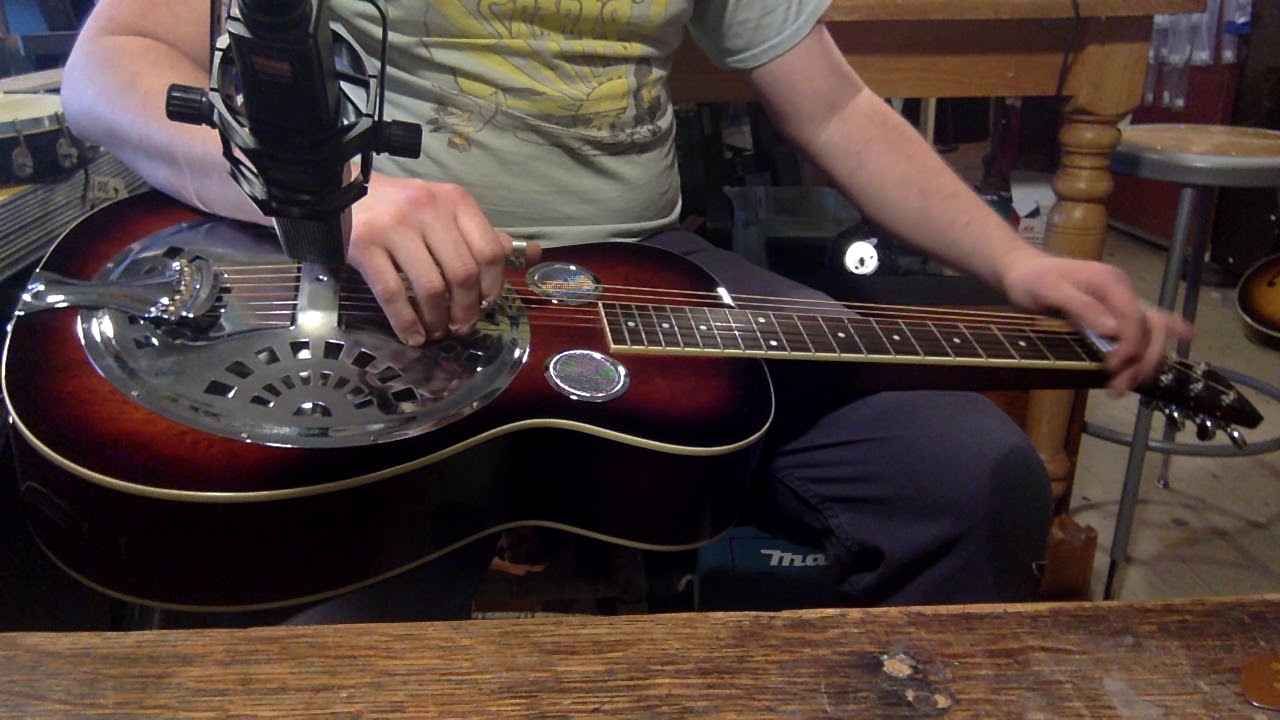 2017 Gold Tone Paul Beard PBS Dobro-style resonator squareneck guitar ...