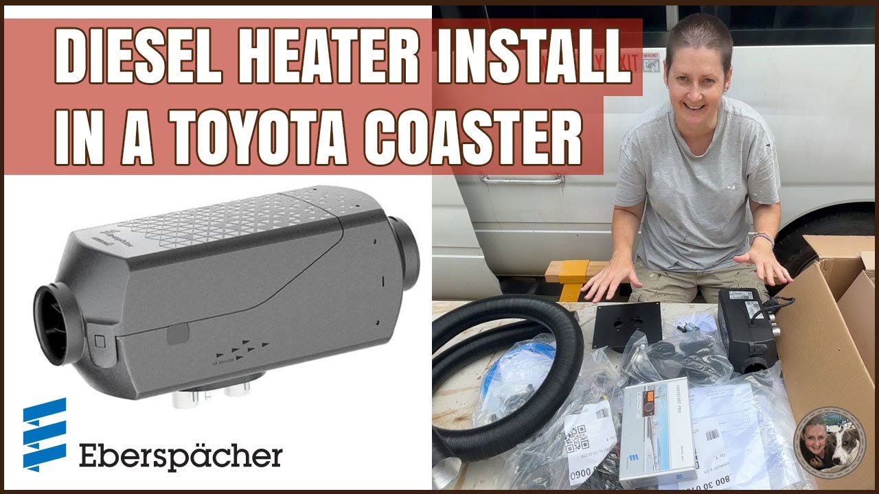 Diesel Heater Install in a Toyota Coaster motorhome - YouTube