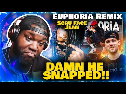 Scru Face Jean - Euphoria Remix (Kendrick Lamar) | Reaction - YouTube