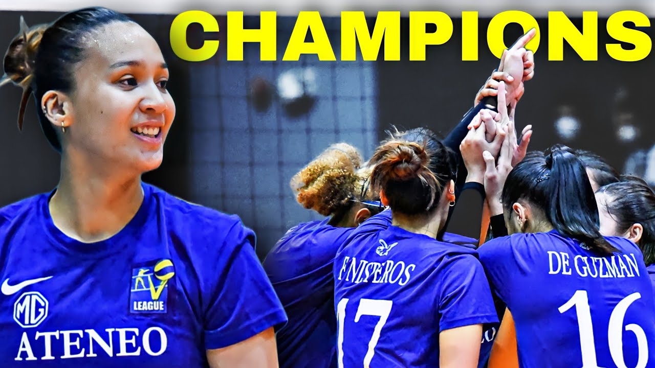 Ateneo Blue Eagles is the CHAMPION of V League Challenge Cup 2022 ...