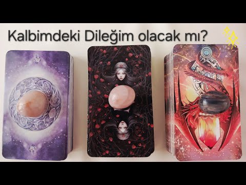 Kalbimdeki Dilek Olacak mı? 💫🕊️ Tarot Açılımı (deste seç)