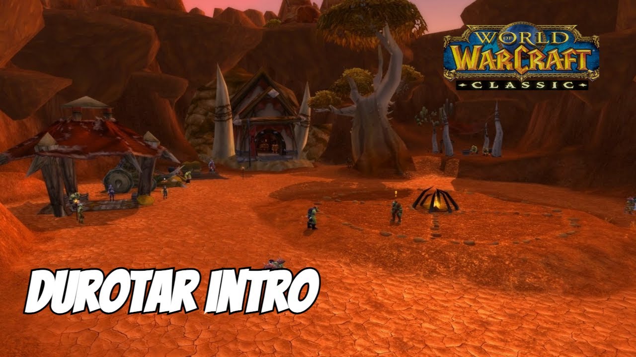 Durotar Orc Intro - World of Warcraft Nostalgia Full HD - YouTube