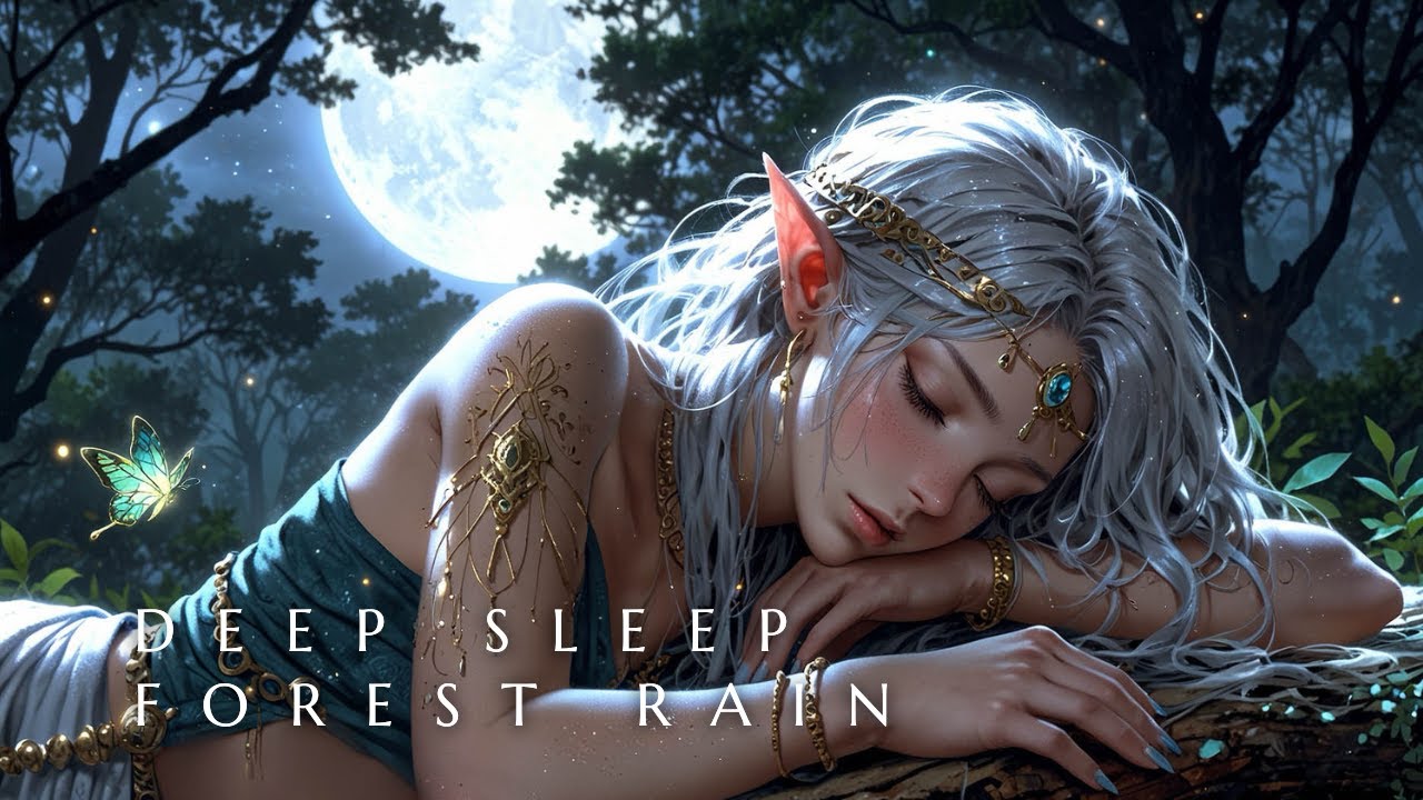 10 HOURS 🌧️ Forest Rain Sounds for Deep Sleep & Relaxation 🌿💤 - YouTube