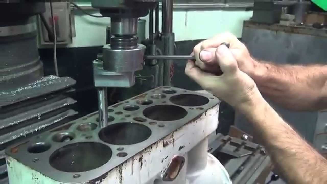 1932 ford #113 model A or B flathead race block crack repair by tatro ...