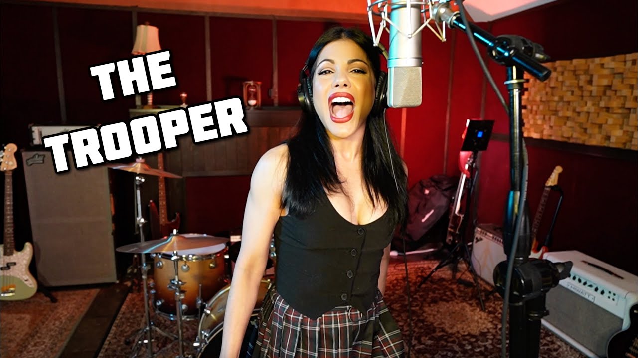 Iron Maiden - The Trooper - cover - Sara Loera - YouTube