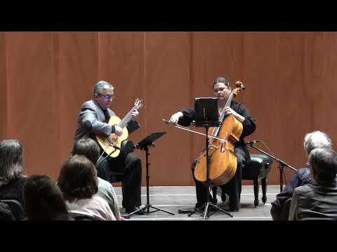 Julia Arizona by Edwin Guevara for Cello and Guitar. Dúo Villa-Lobos