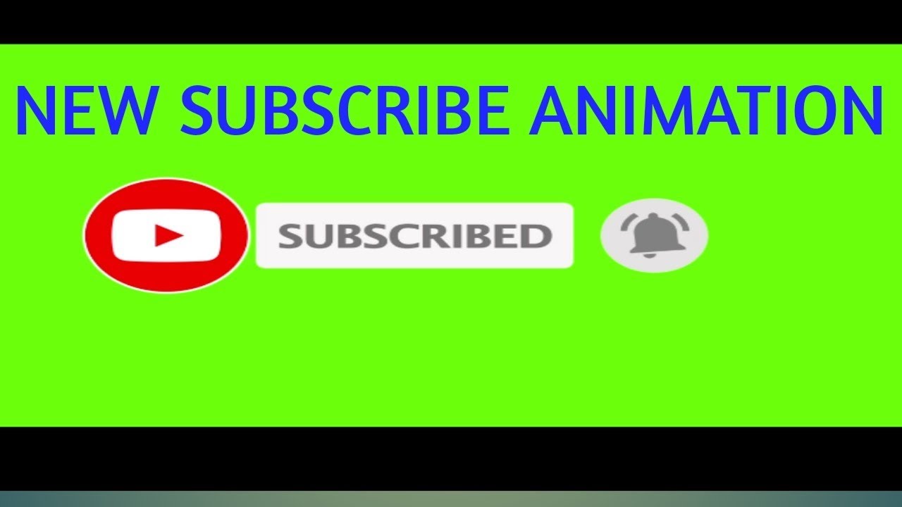 NEW SUBSCRIBE ANIMATION अपने वीडियो में कैसे डाले - YouTube