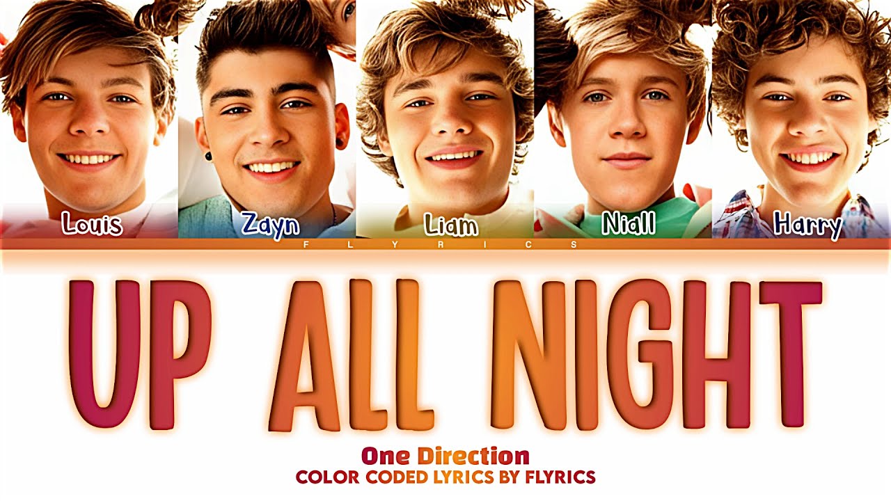 One Direction 'Up All Night' Lyrics (Color Coded Lyrics) - YouTube