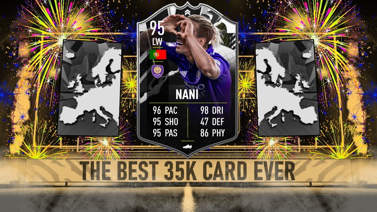 THE BEST 35K CARD IN FIFA | SHOWDOWN NANI PLAYER REVIEW - YouTube
