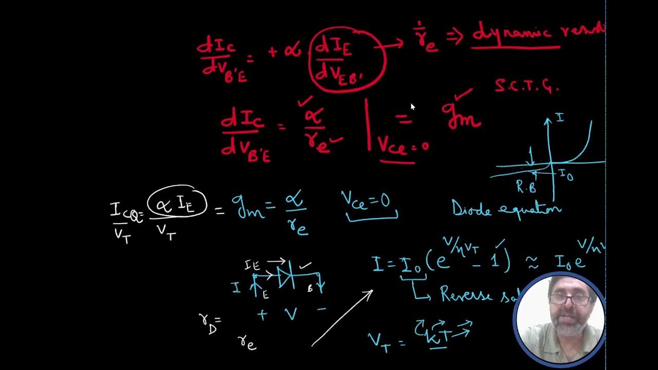 Derivation of hybrid Pi parameters - YouTube