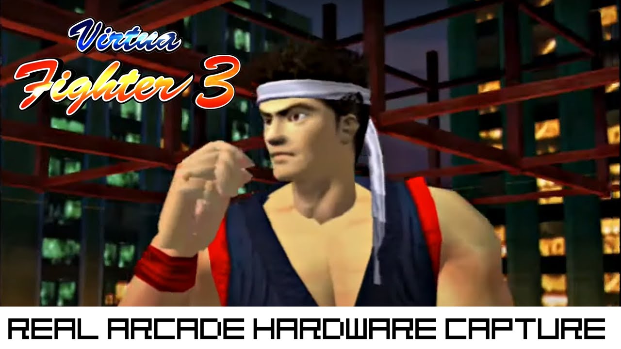 Virtua Fighter 3 (Arcade, 1996) Real Arcade Hardware Capture - Full ...