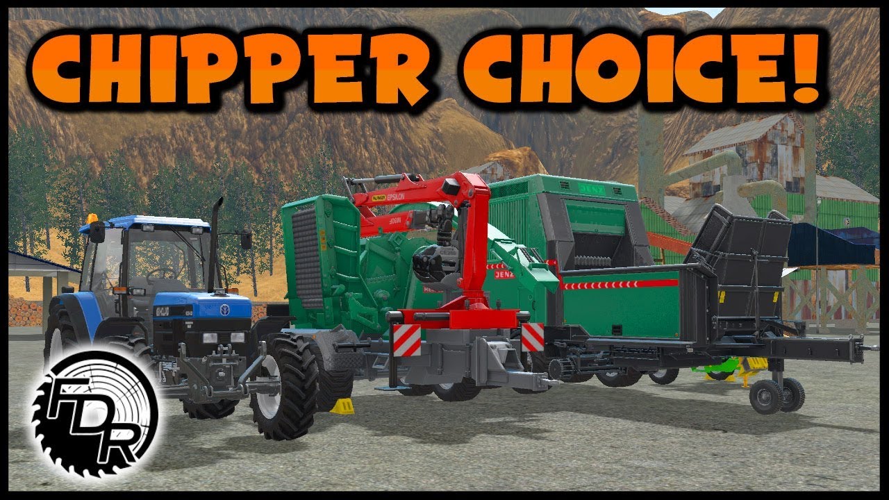 Playing With Chippers | Farming Simulator 2017 | Logging & Forestry ...
