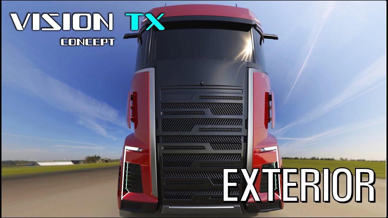 [컨셉트럭] vision TX-cabover truck EXTERIOR concept design "Aerodynamic ...