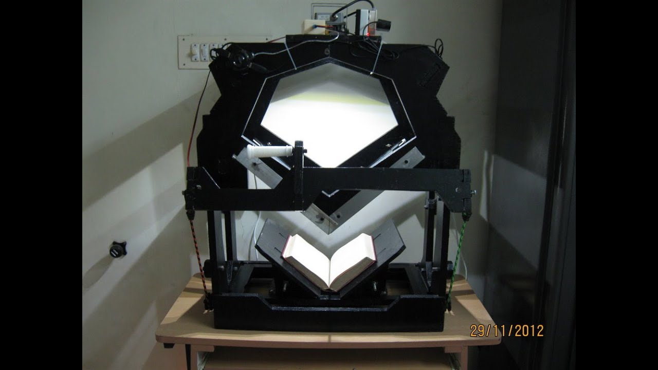 DIY Book Scanner - YouTube