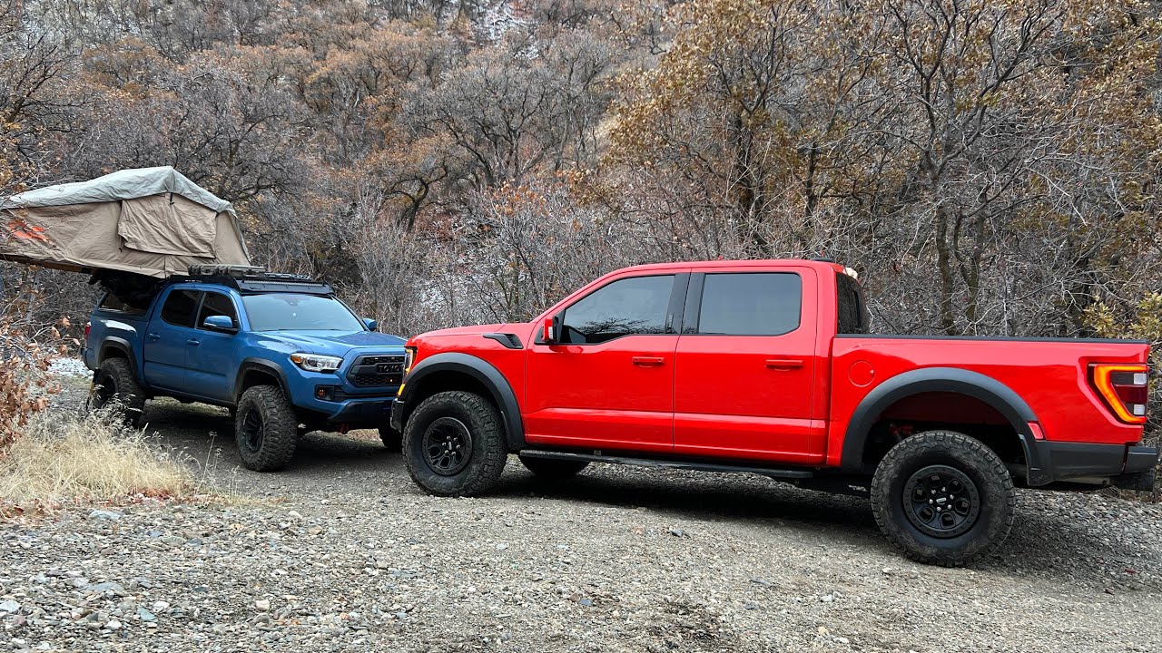 New Ford Raptor | Cold Weather Camping - YouTube