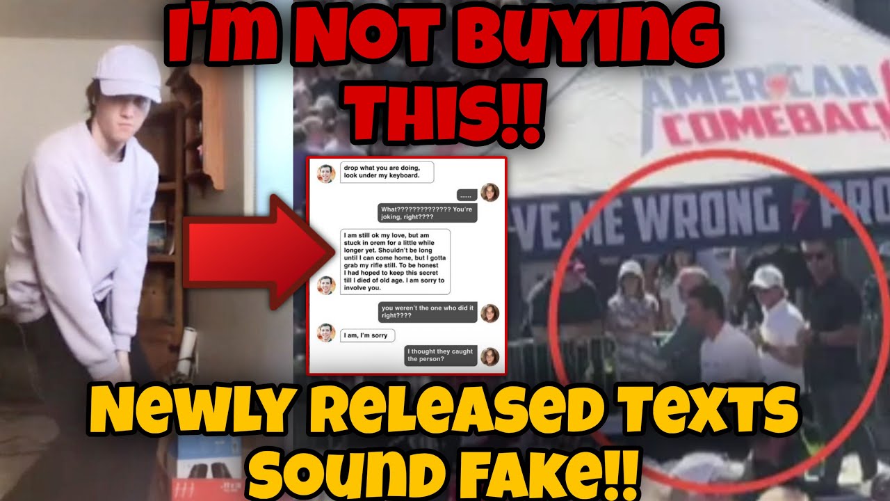 Charlie Kirk UPDATE Tyler Robinson Texts REVEALED Sound Fake !!! - YouTube