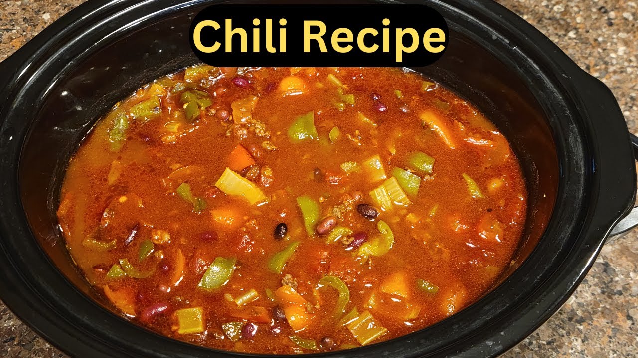 How To Make Homemade Chili Recipe #chilirecipe - YouTube