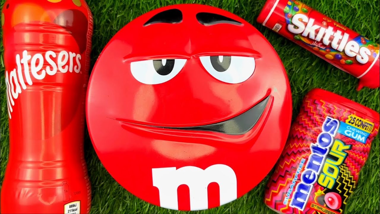 Luxury Candy ASMR: Shiny Skittles & M&M’s - YouTube
