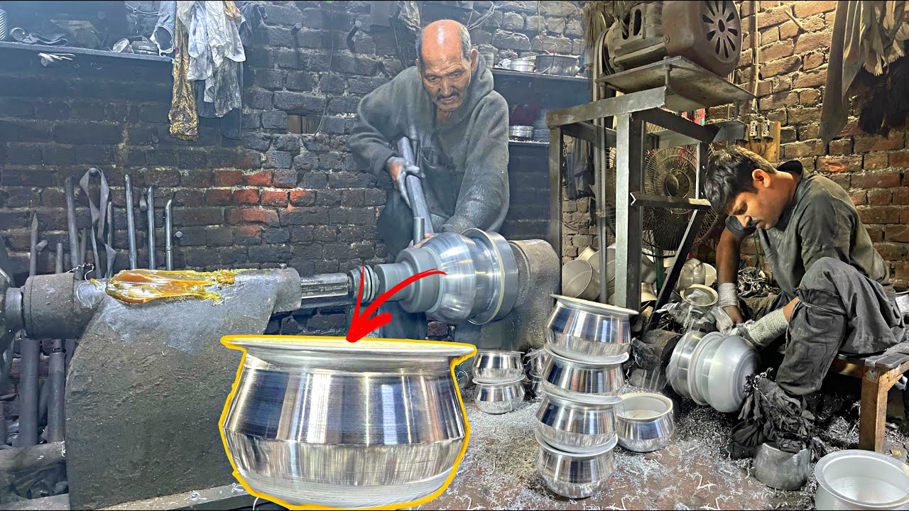 Aluminum Pot manufacturer Made unusual Milk Pot || Manufacturing ...