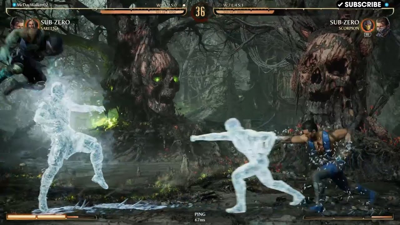 The Most Patient Sub-Zero Mirror Match - YouTube