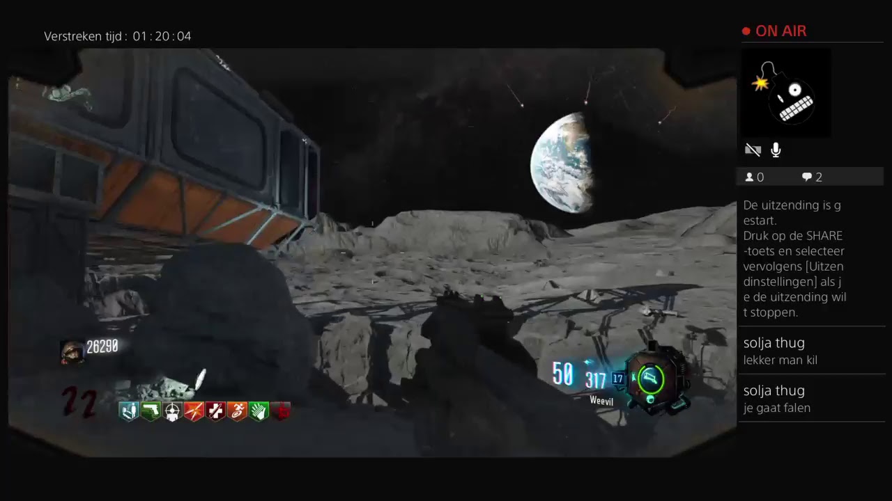 MOON EASTER EGG SOLO -BO3 ZOMBIES - YouTube