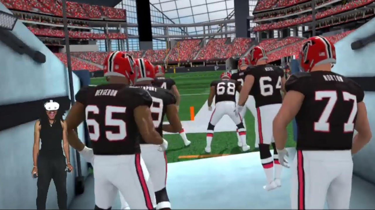 I Played In The NFL On VR (Meta Quest 3s) - YouTube