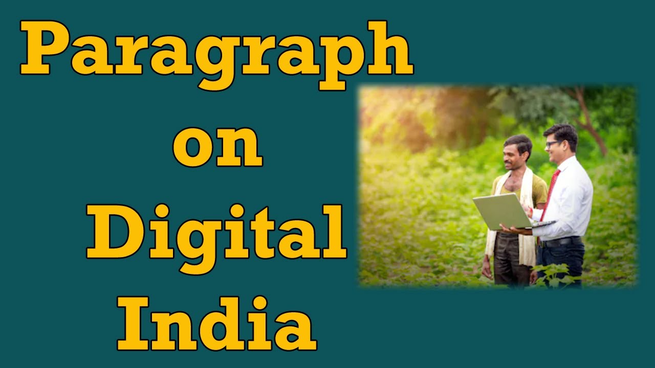 Paragraph on Digital India - YouTube