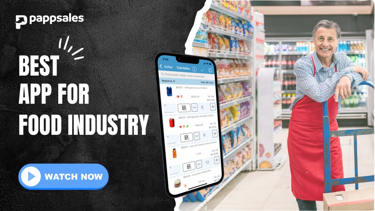 Streamlining Food Industry Sales with Pappsales for Salesforce - YouTube