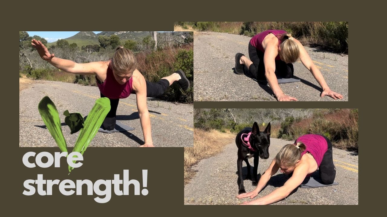 Strengthen Core PLUS! Shoulder, Butt and Abs - YouTube