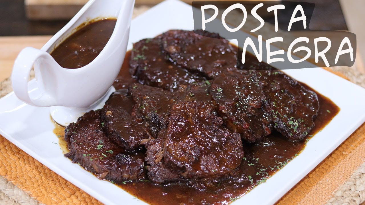 Posta Negra Cartagenera , eye round receta para noche buena - YouTube