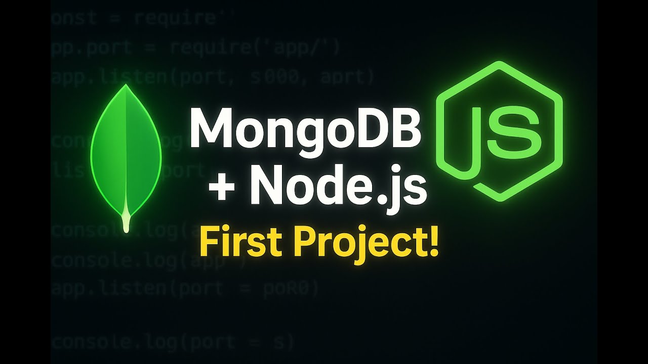 Getting Started with MongoDB Atlas + Node.js in VSCode (Mongoose ...