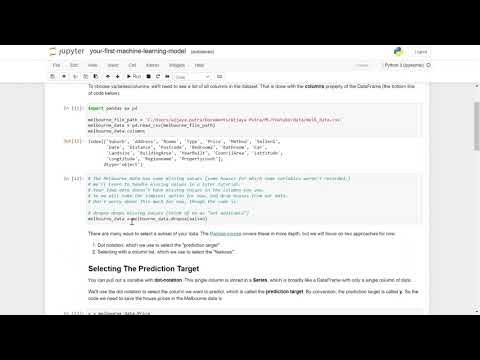 Python - Belajar Machine Learning Sederhana dari Kaggle - YouTube