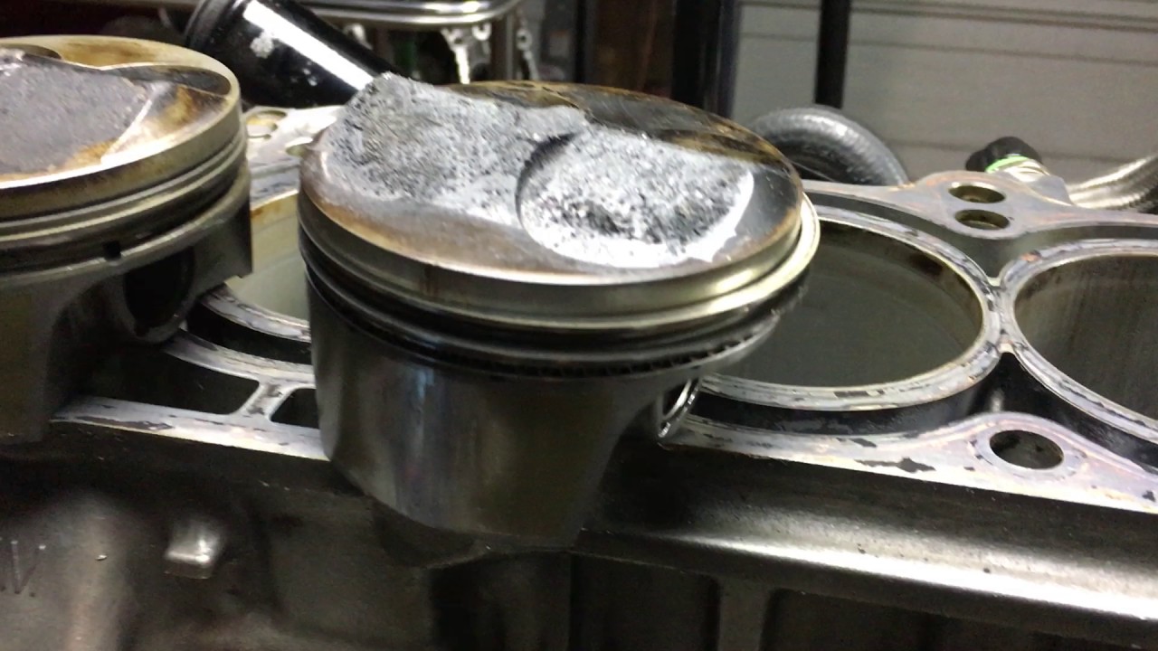 H22 engine damage 4000 miles after rebuild with Mahle Gold pistons ...