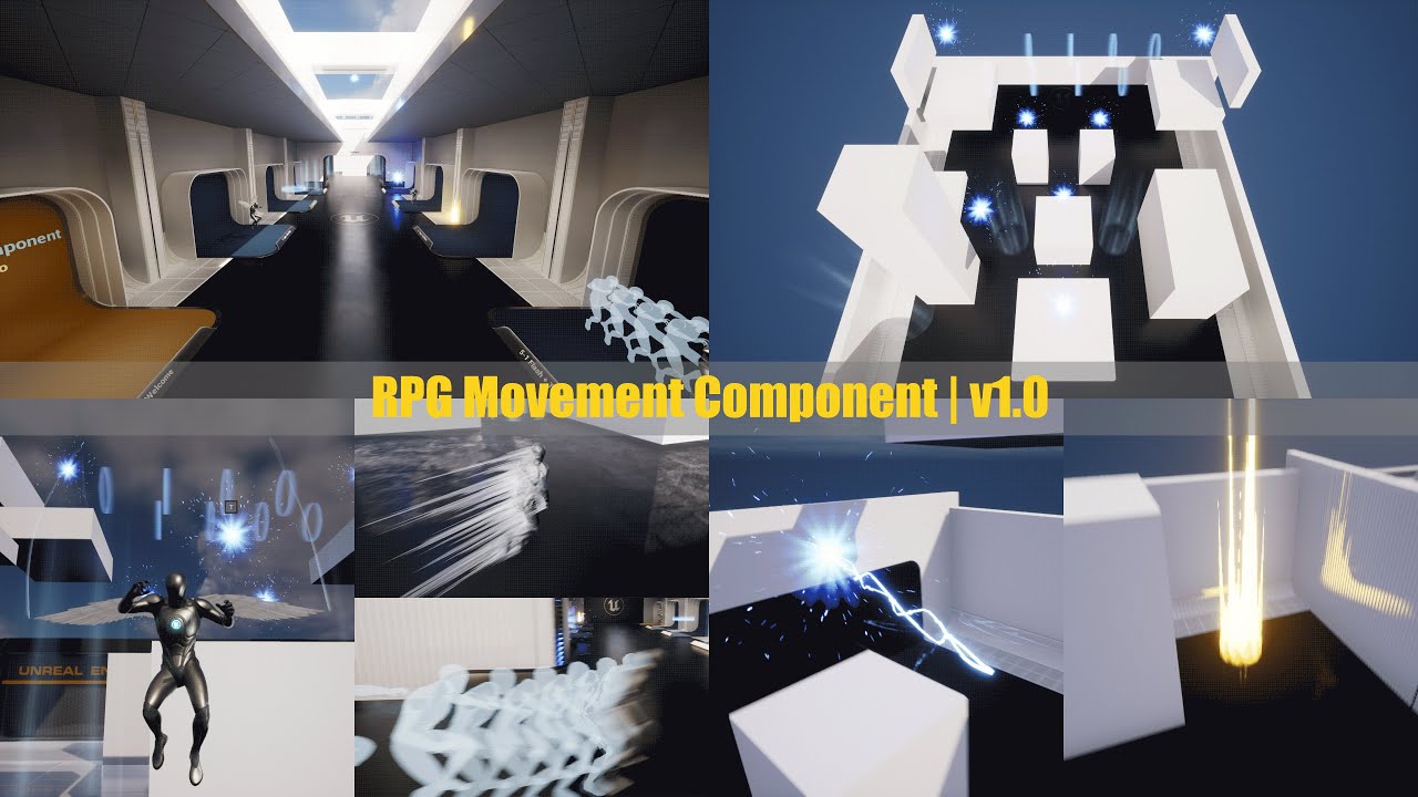 Unreal Engine Marketplace (Fab) | RPG Movement Component | v1.0 - YouTube