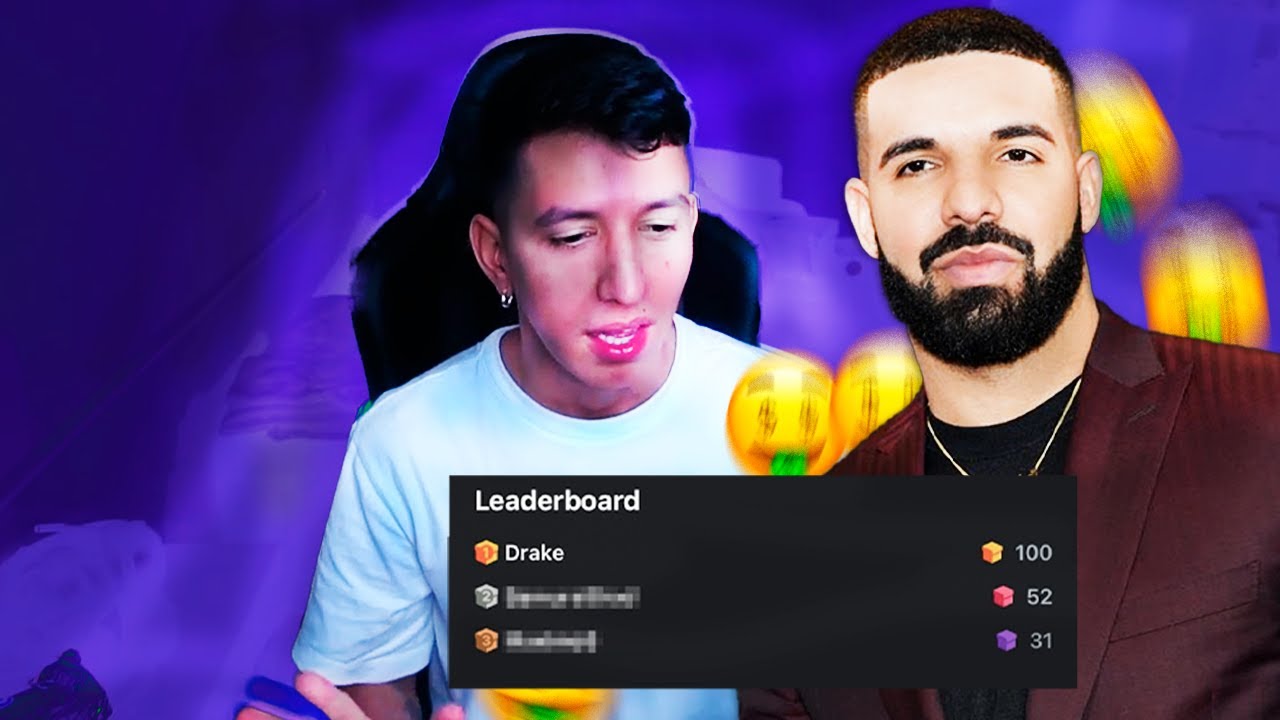 DRAKE entra a MI STREAM y me DONA 100 SUBS🤯 | ENTRETENIMIENTO - YouTube