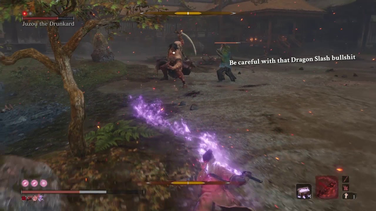 Sekiro Team up with Nogami Gensai - YouTube