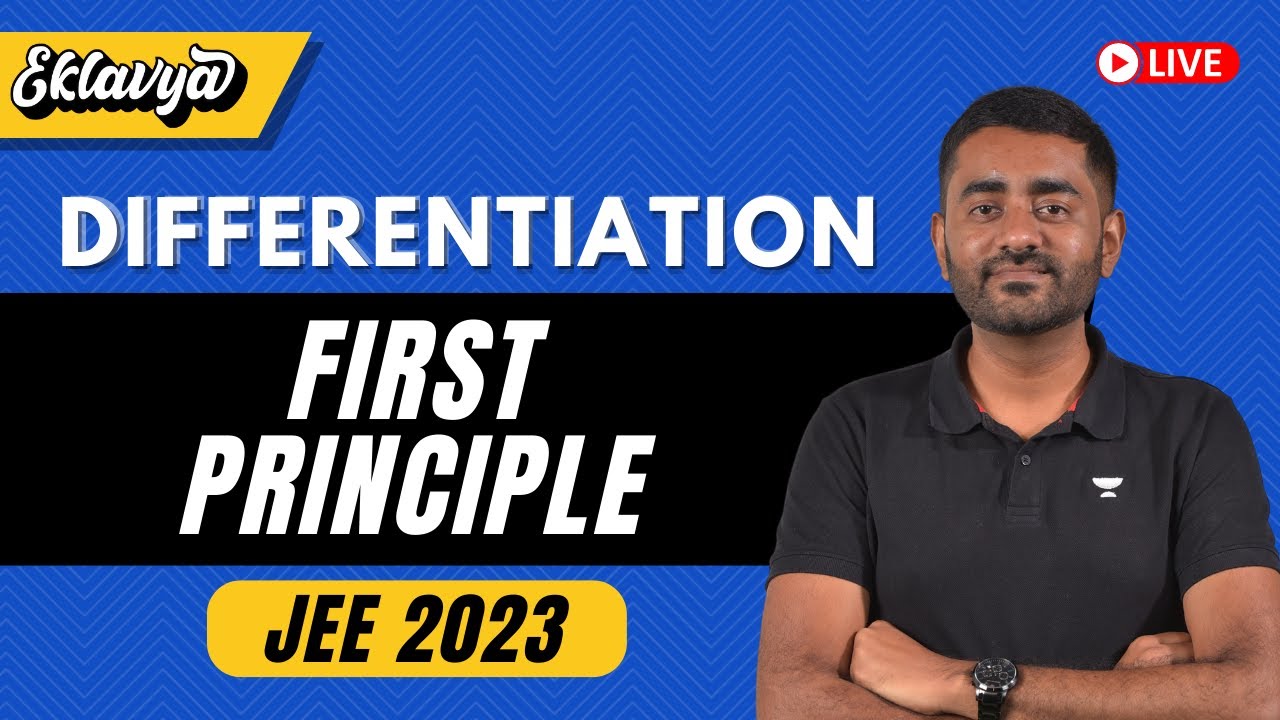 Differentiation | First Principle | Eklavya2023 | Class12 Maths | Umeed ...