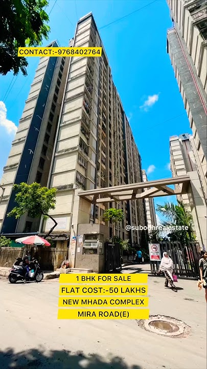 1 BHK FOR SALE IN MIRA ROAD(E) FOR 50 LAKHS,NEW MHADA COMPLEX,CONTACT:-9768402764 - YouTube