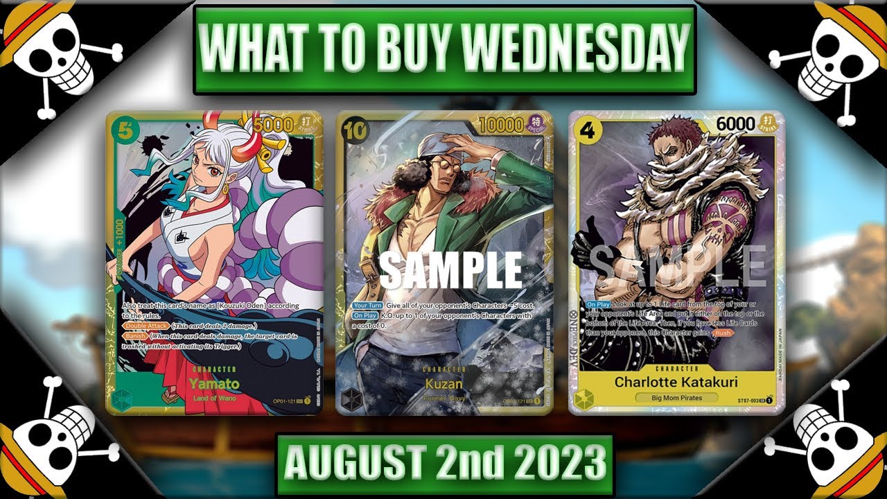 (EP14) What To Buy Wednesday - One Piece TCG Market Watch 8/2 - YouTube