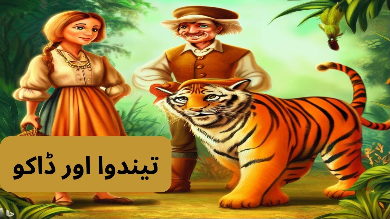 tendwa or daku تیندوا اور ڈاکو urdu hindi stories for kids - YouTube