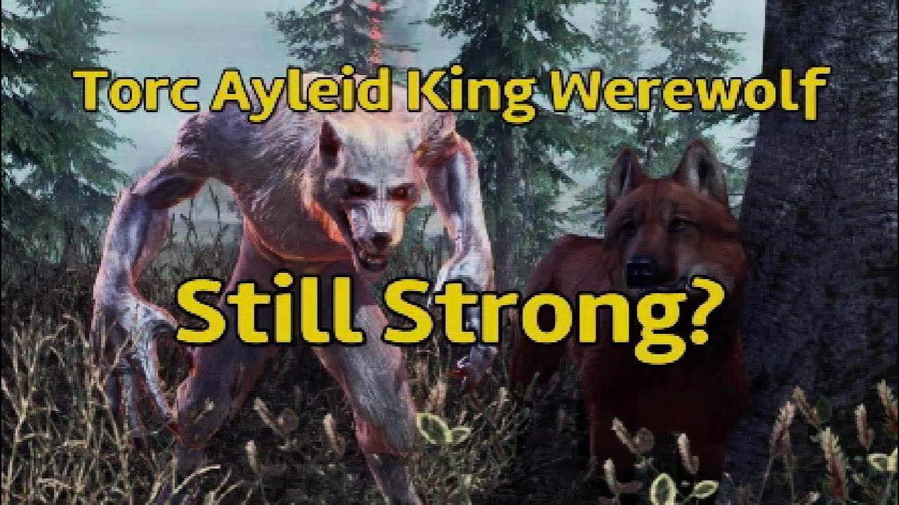 ESO - Is Ayleid King Werewolf Still Strong? - YouTube
