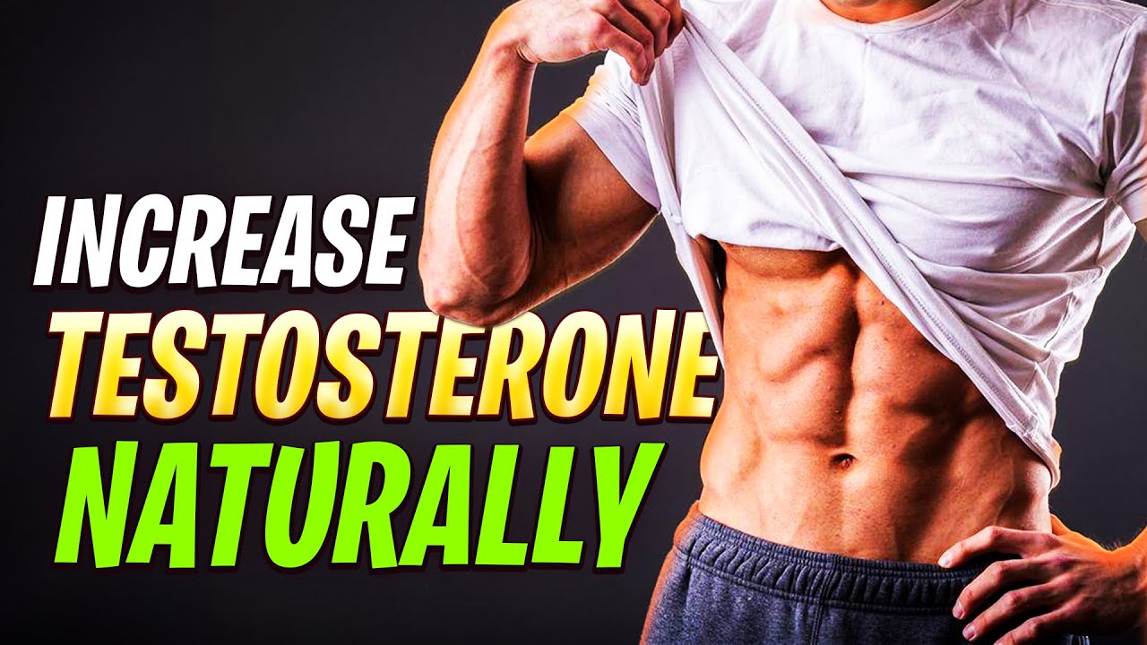 Increase testosterone naturally (fast) - YouTube