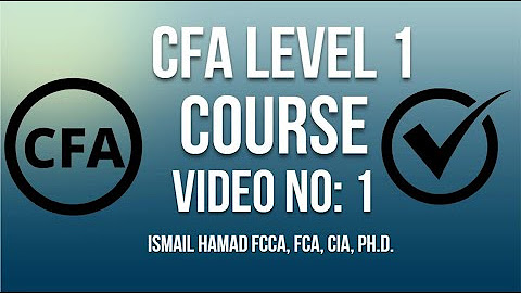 CFA Level - 1 Course - YouTube