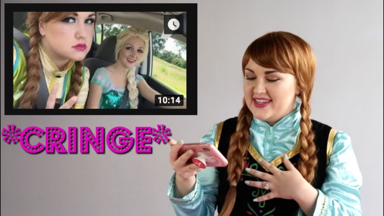 REACTION: Anna and Elsa Switched *cringey* - YouTube