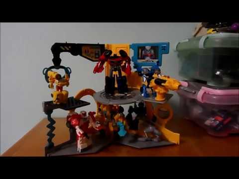 Revisão em vídeo dos Transformers Rescue Bots Rescue Repair Station ...
