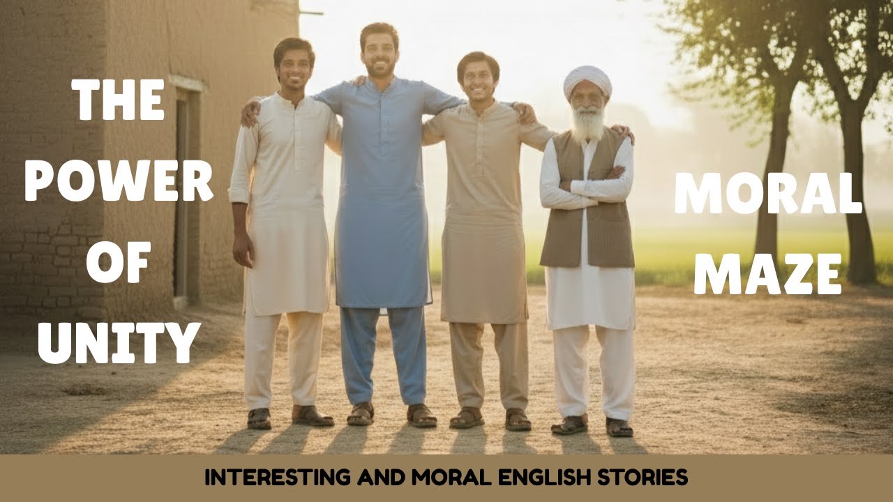 The Power of Unity | Learn English through Stories | Moral Maze - YouTube