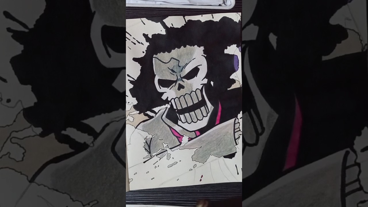 Wano Arc - Brook Fighting #ytshorts #anime #brook #onepiece #coffeeart ...