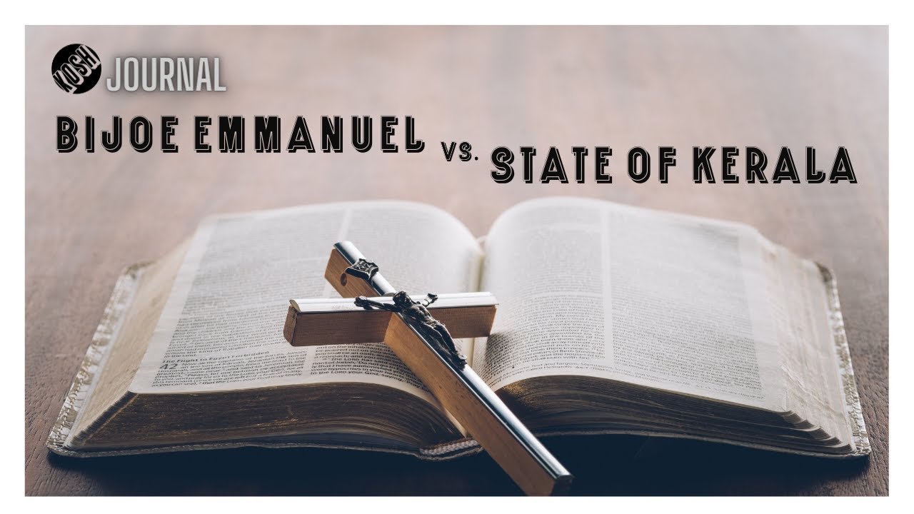 Jehovah’s Witnesses and The National Anthem - Bijoe Emmanuel Vs. Kerala ...