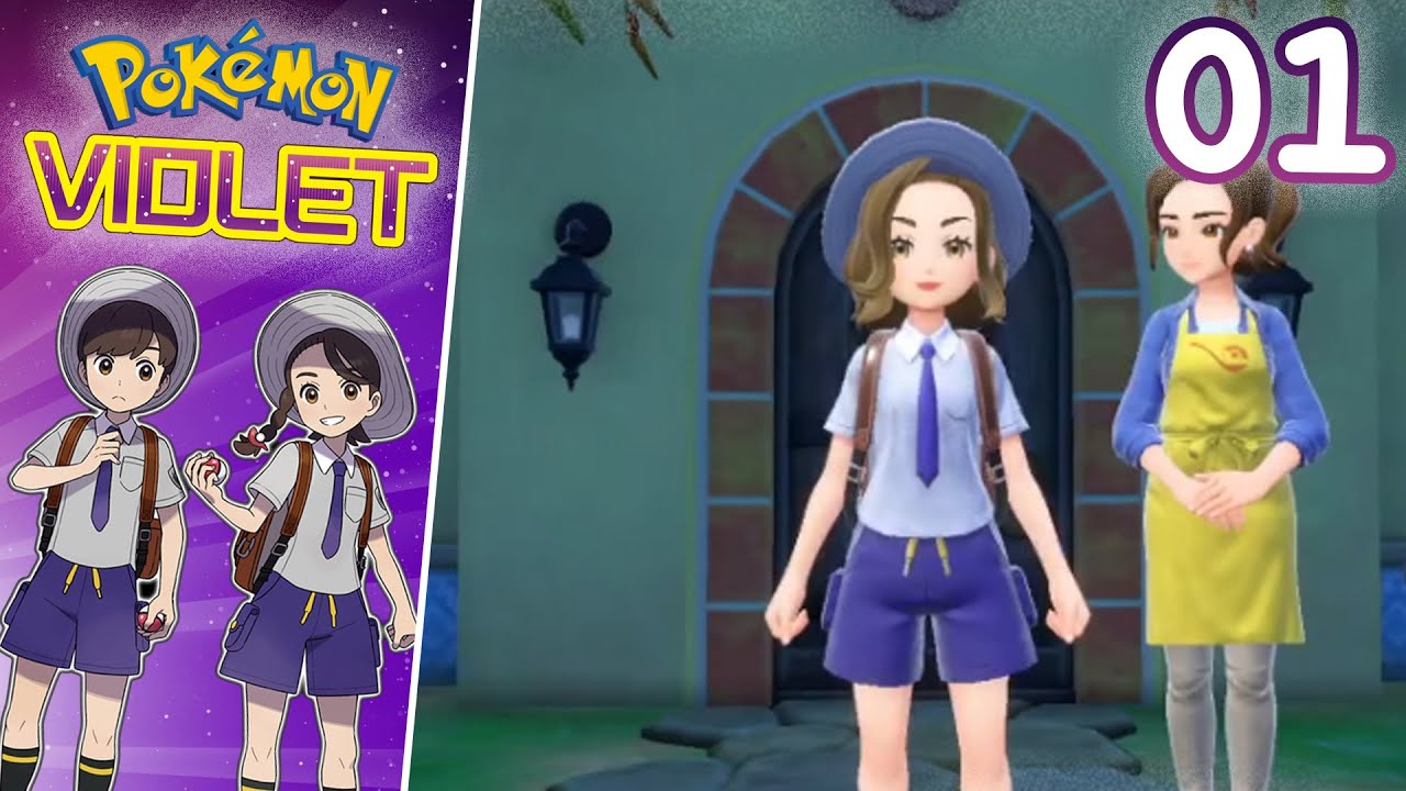 LET'S GO PALDEA !! - POKEMON VIOLET & VIOLET #01 (avec Ruben) - YouTube