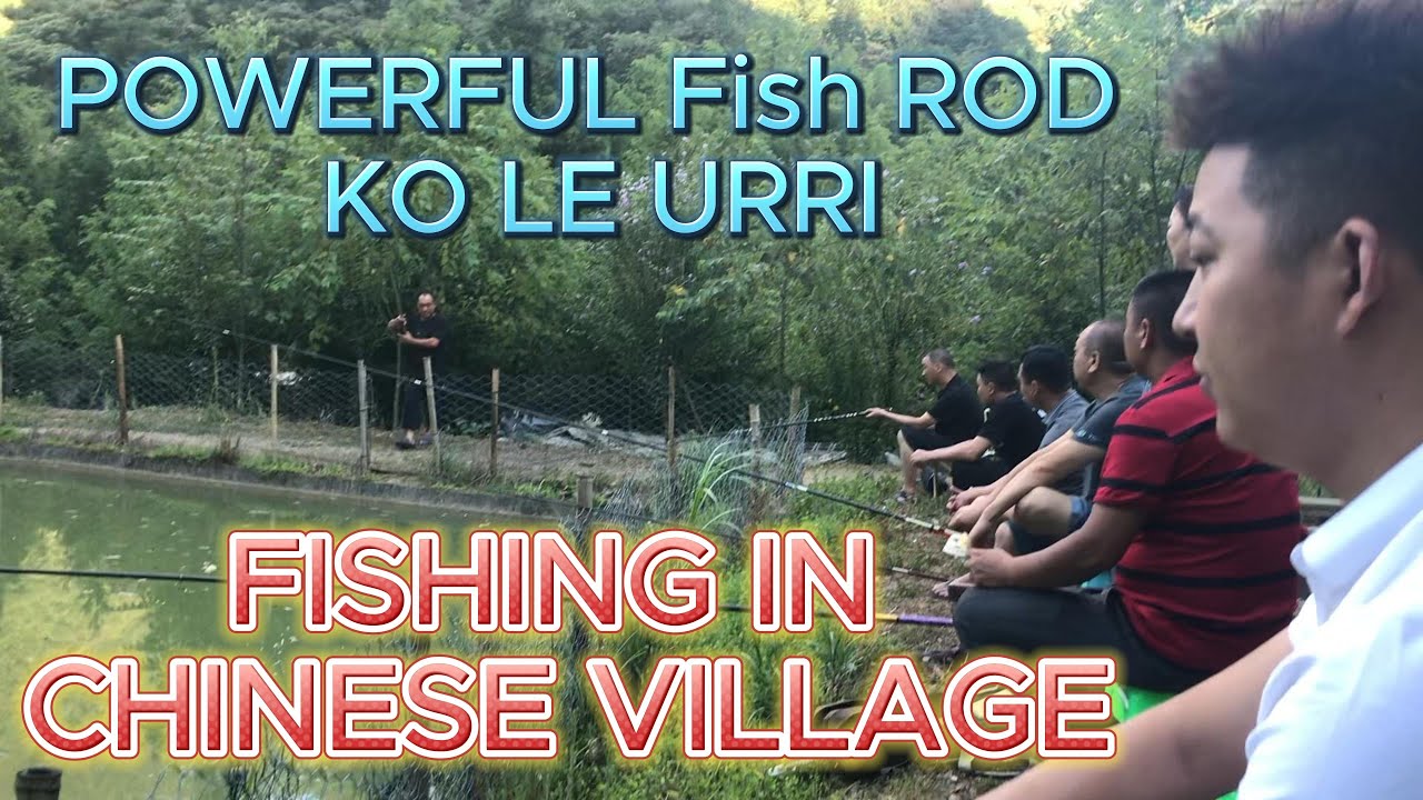 FISHING VIDEO| BIG FISH TOOK THE ROD | FISHING IN CHINESE VILLAGE 4K ...